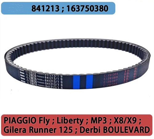 814x22.5 Drive Belt For PIAGGIO Fly Liberty MP3 X8 X9 eu3 125 Mojito ...