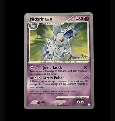 Pokemon Nidorina - Jason Martinez - WCS 2009 World Championships NM | eBay