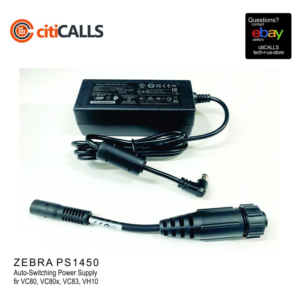 Zebra PS1450 AC/DC POWER SUPPLY - 3.30 A - 110/220V | eBay