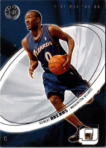 2004 SkyBox E-XL Gilbert Arenas #21 Washington Wizards Basketball Card ...