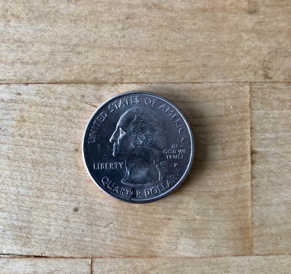 100% Real Genuine 1788/2000 Virginia Quarter Dollar Commemorative Coin ...