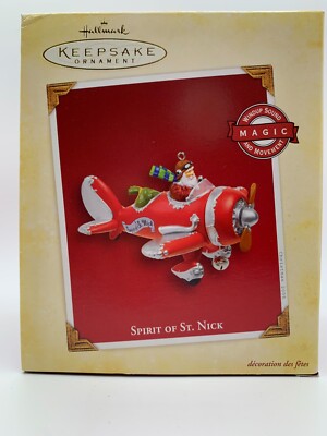 Hallmark Ornament Spirit of St. Nick w/Sound & Movement - 2005 ...
