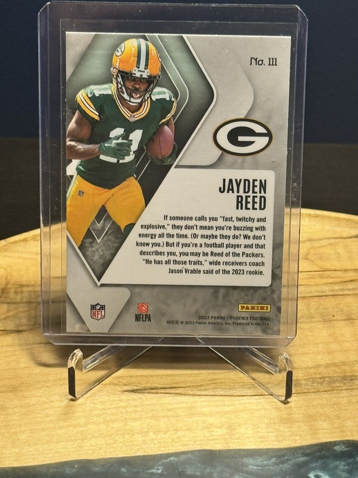 Jayden Reed Rookie - 2023 Panini Phoenix RC #111 Green Bay Packers | eBay