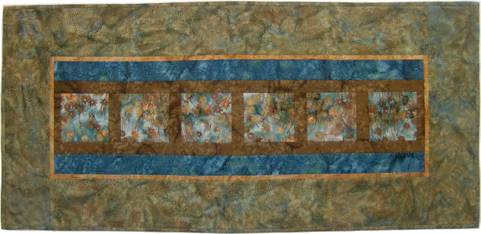 Quilting Sewing Pattern Instructions Mod Pod runner placemat quilt as ...