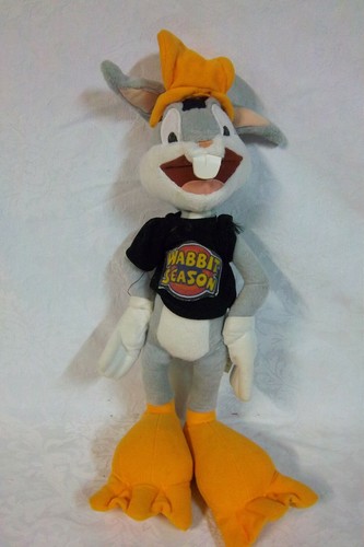 Warner Bros Buggs Bunny Wabbit Season Daffy 16" Plush Soft Toy Stuffed ...