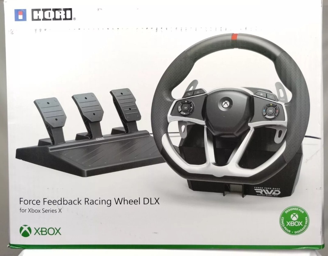 Hori Force Feedback Racing Wheel DLX Controller for Xbox Series X/S ...