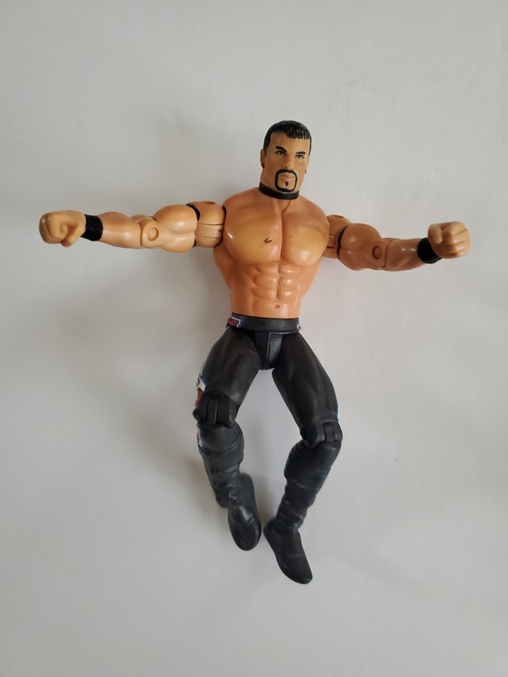 2 WCW Wrestling Marvel Toy Biz Toybiz Steve Austin Buff Bagwell Figures ...