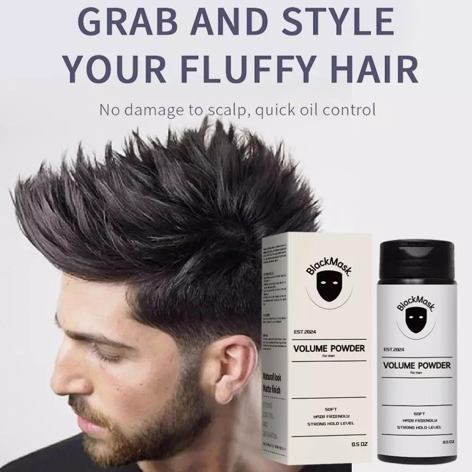 BlackMask Volume Powder Texture Powder for Men, Easy to Apply () | eBay UK
