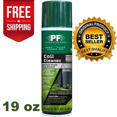 PURAFILTER 2000 Foaming Coil Cleaner Great for HVAC A/C Units ...