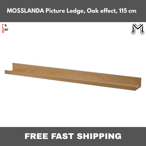 IKEA Photo Shelf Picture Shelf Picture Ledge Wooden Shelf Rustic ...