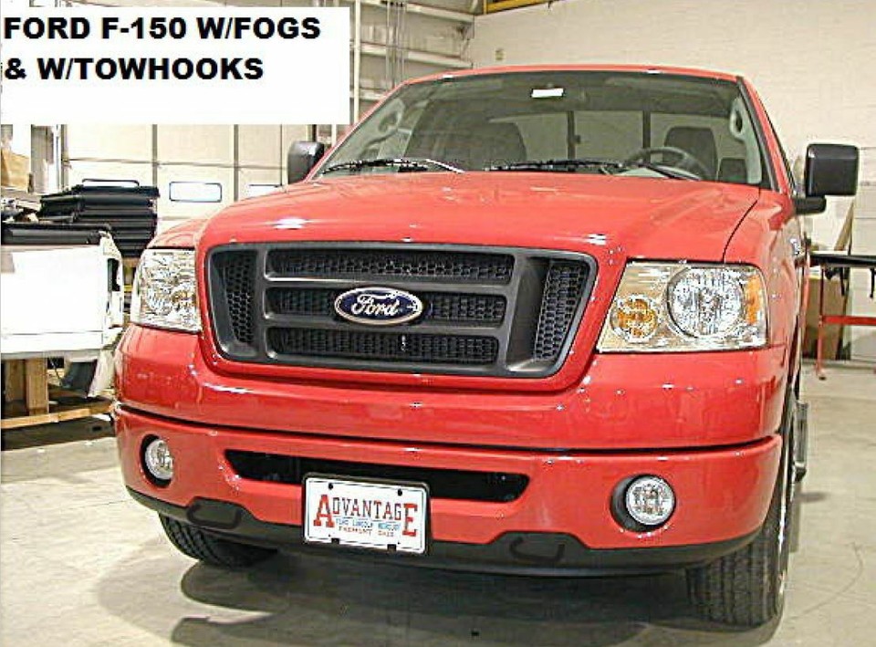 Lebra Front End Mask Cover Bra Fits FORD F150 2006-2008 with fog lights ...