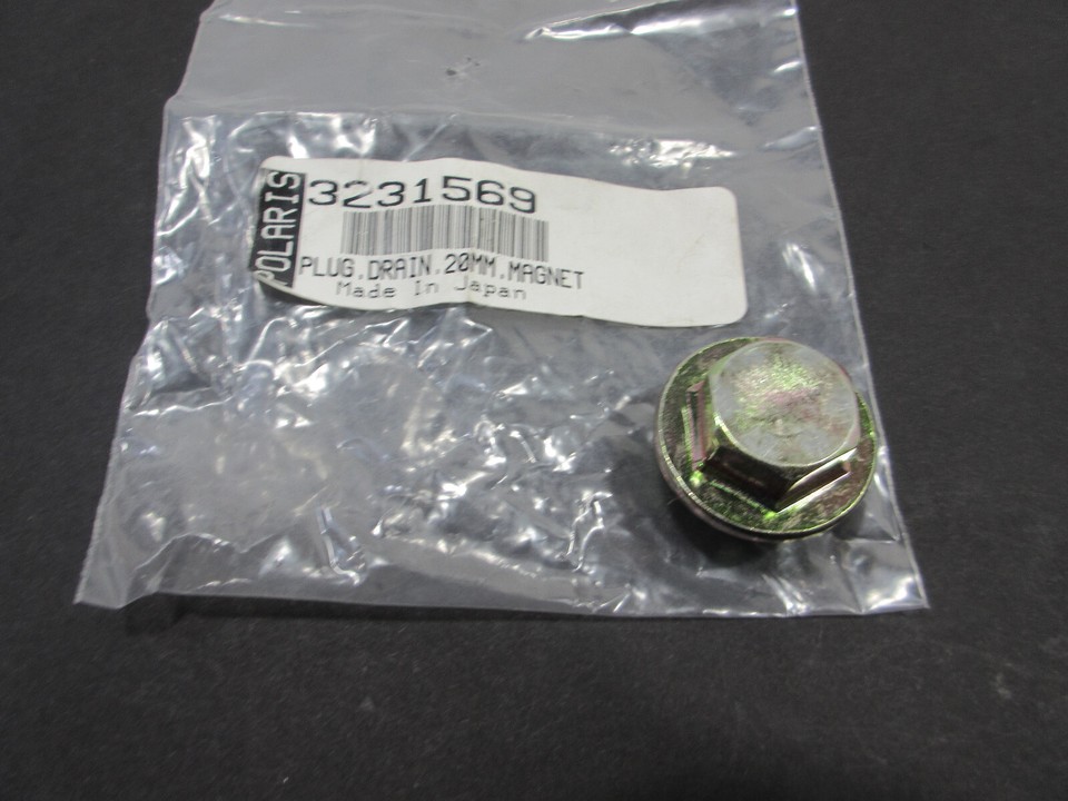 NEW OE POLARIS TRAIL BLAZER BOSS 350L TRANSMISSION GEARCASE DRAIN PLUG ...