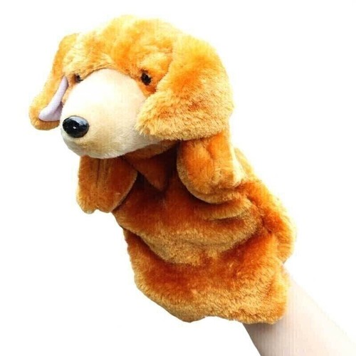Cute Dog Animals Hand Puppets Zoo Plush Toys Parent-child Games For ...