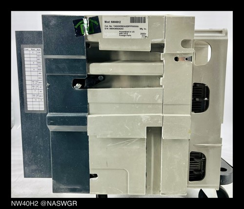 Square D MasterPact NW40H2 Breaker (E/O,D/O) ~ 4000 Amp - Tested/1yr ...