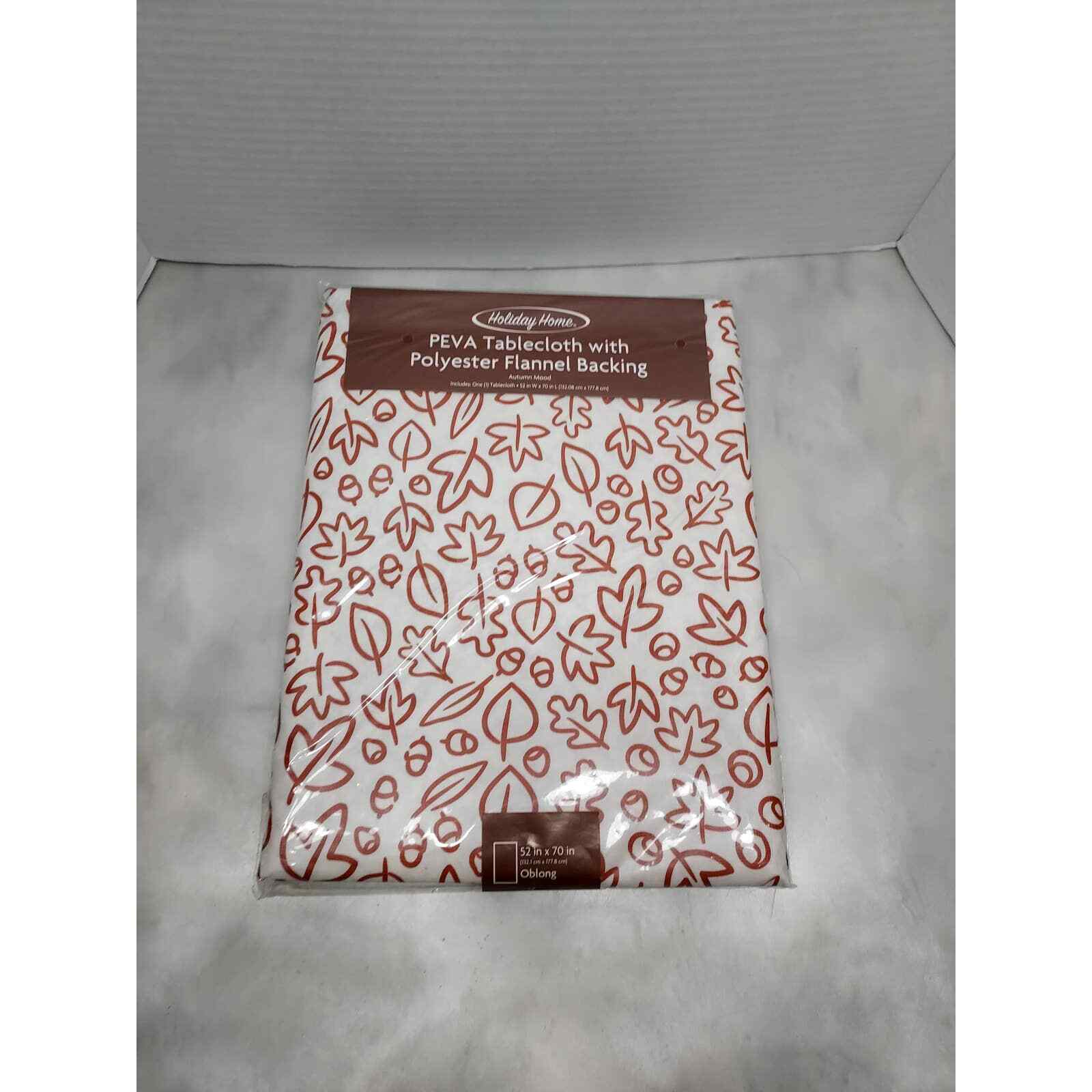 PEVA table cloth with polyester flannel backing | eBay