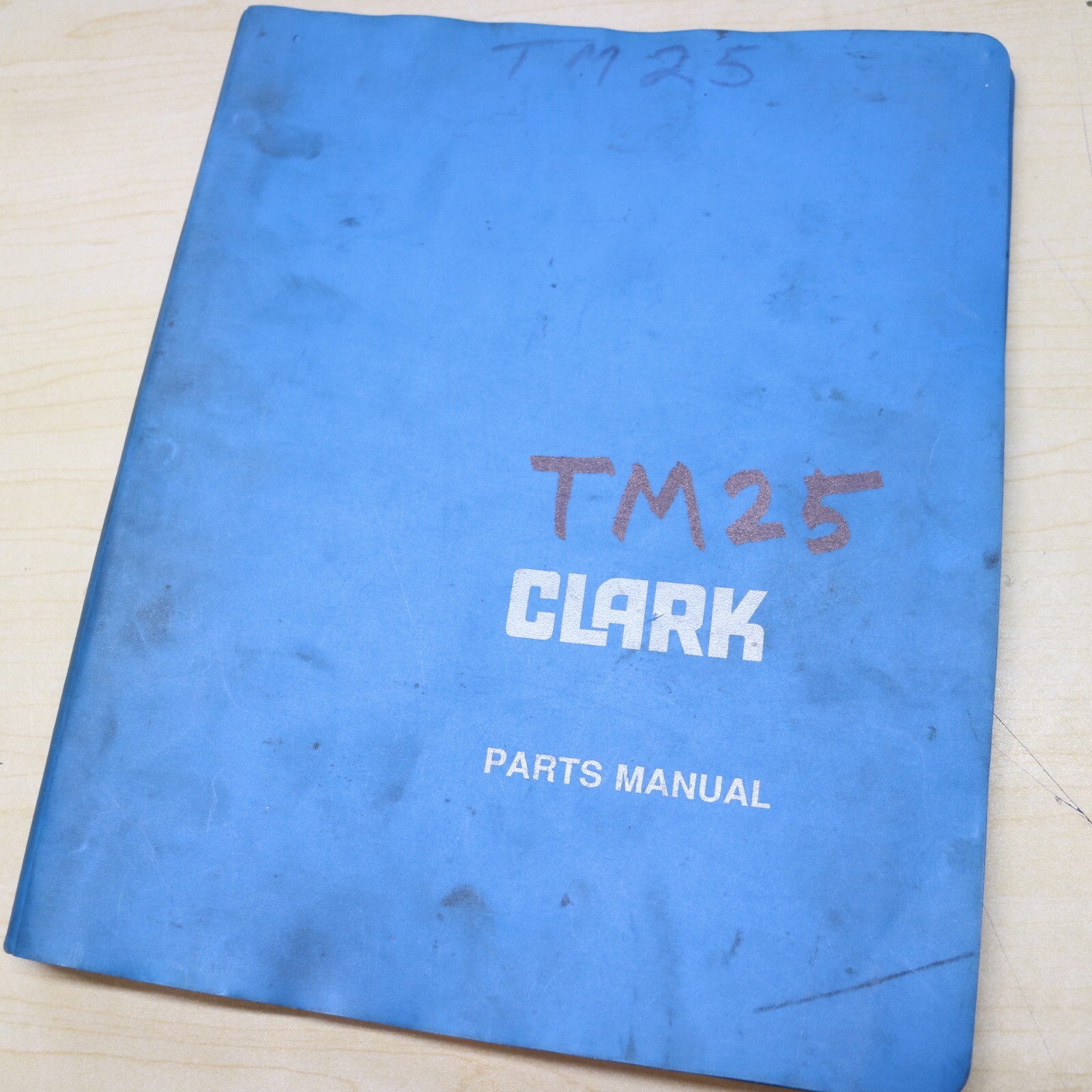 CLARK Model TM25 Forklift Parts Manual book catalog list spare lift ...