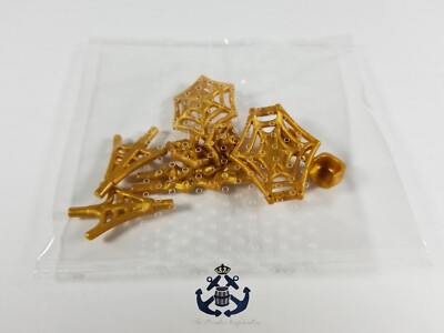 LEGO Pearl Gold Weapon Pack Spider-Man 9 Webs in Multipack Bag 36083 ...