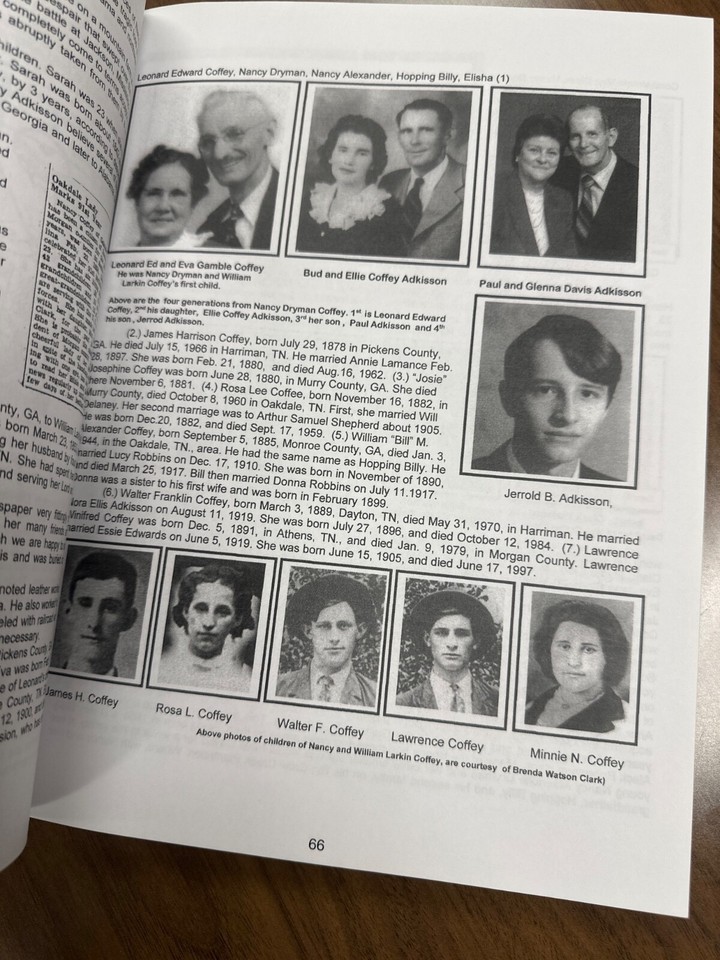 Ole Hopping Billy! And His Early Alexander Kith And Kin, PB 2012 Oconee ...