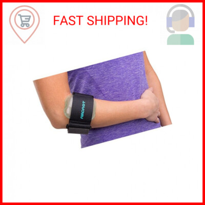 Aircast Pneumatic Armband: Tennis/Golfers Elbow Support Strap, Black | eBay