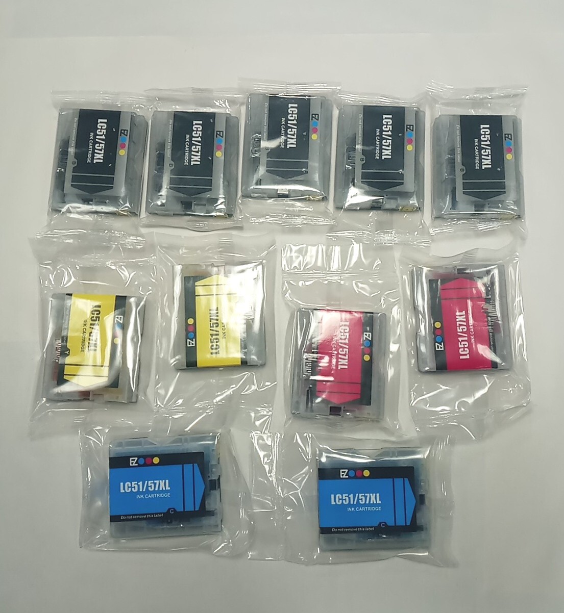 EZ ink Premium Cartridges Brother LC51/57XL Lot of 11 NIP Replacement ...