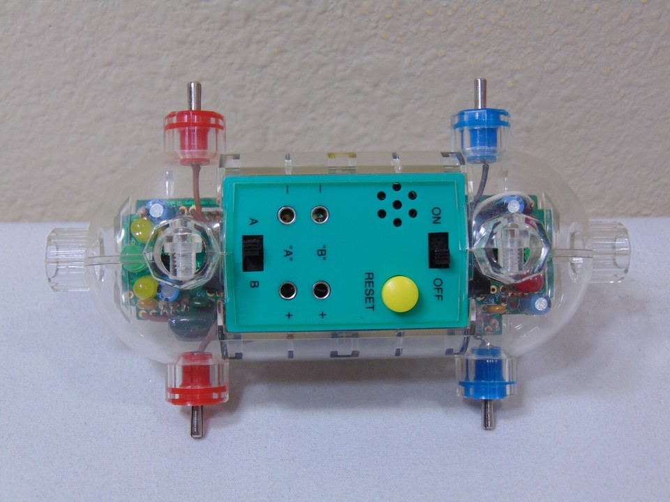 Vintage MOTORIZED CAPSELA 3000 SCIENCE CONSTRUCTION TOY Replacement ...