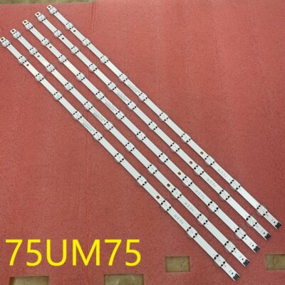 LED Strips For LG 75UM7110PLB 75UN7070PUC 75UN7370AUH 75UN8570PUC ...