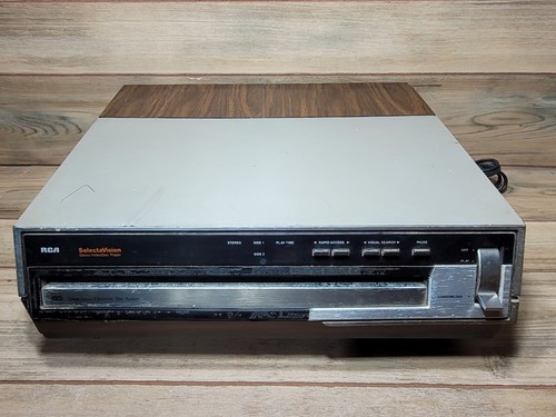 RCA Stereo CED SelectaVision VideoDisc Player SGT-200 *FOR PARTS* | eBay