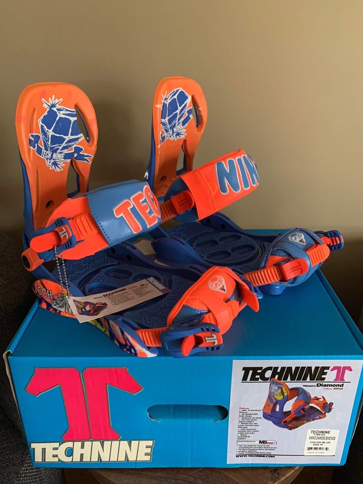 Technine Woman’s Snowboard Bindings New In Box Size Medium | eBay