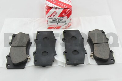 Toyota Genuine 04465-0K330 04465-0K240 Hilux 2013-2020 Front Brake Pads ...