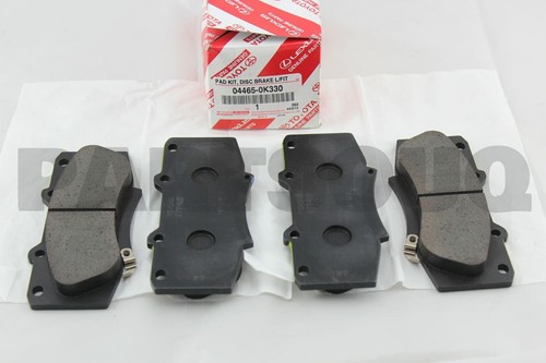 Toyota Genuine 04465-0K330 04465-0K240 Hilux 2013-2020 Front Brake Pads ...