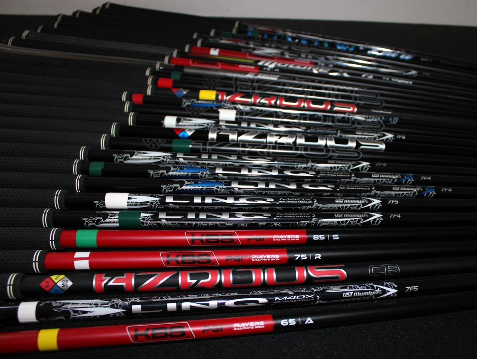 Lot of 33 Graphite Driver Shafts w/ Cobra Tip - Assorted Flex's | eBay