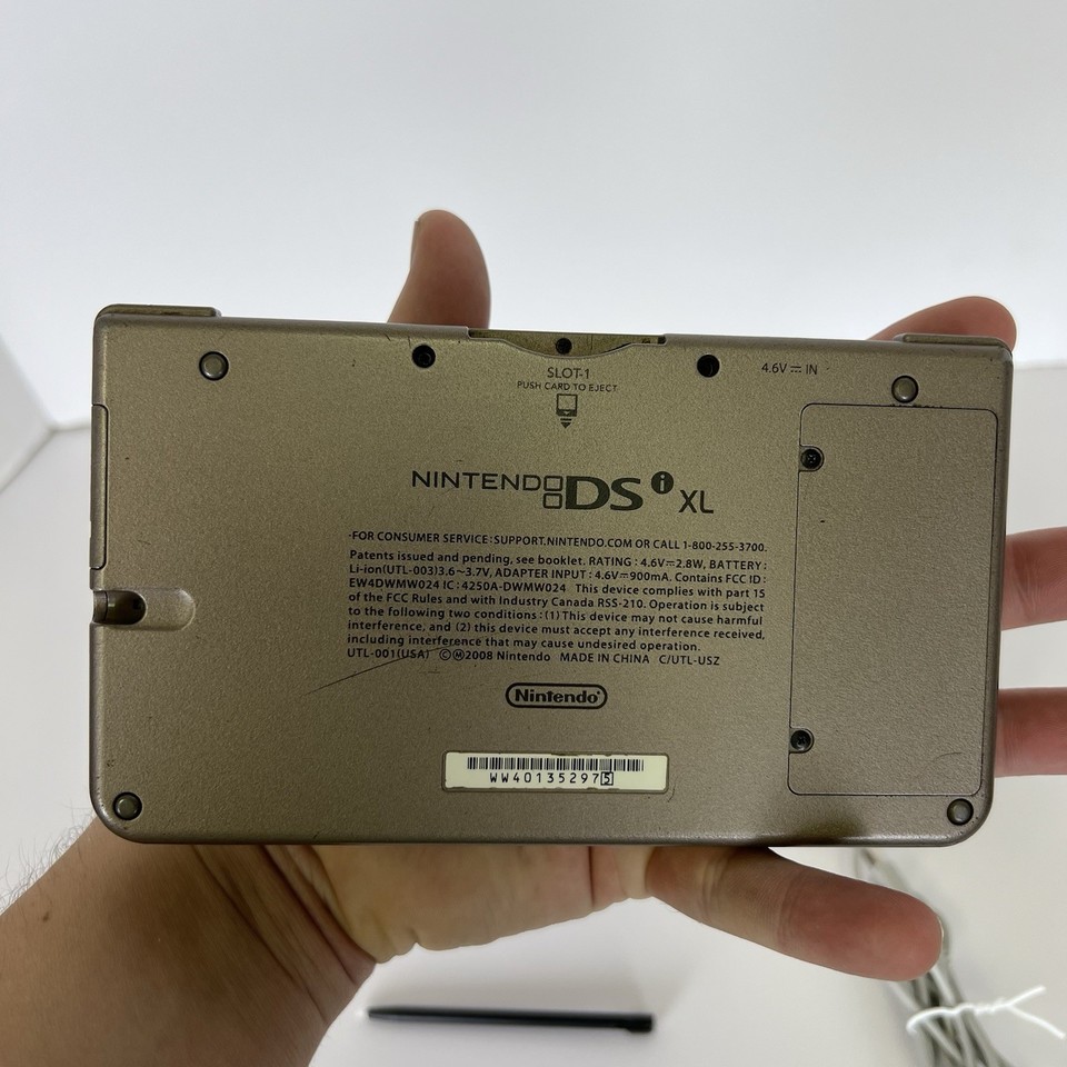 Nintendo DSi XL Black & Bronze Handheld Video Game Console UTL-001 ...