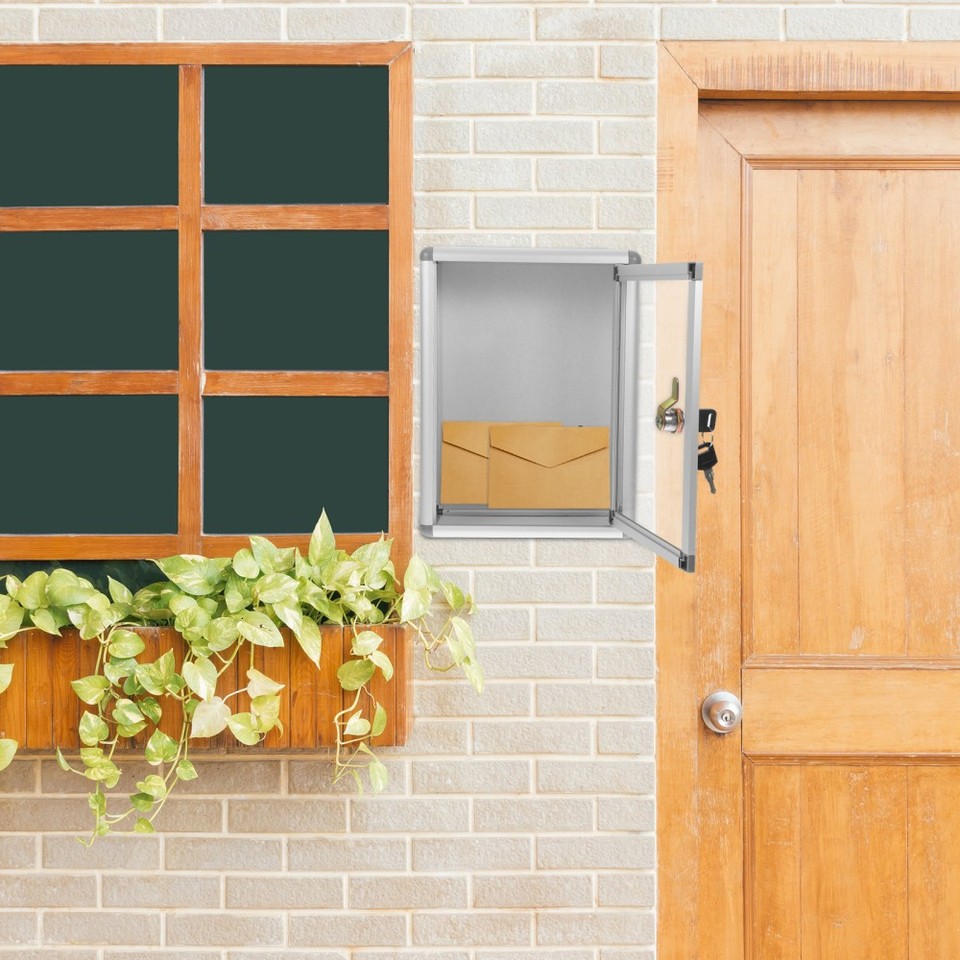 4 Pack Suggestion Box Lock Mailbox Employee Mailboxes for Office Wall ...