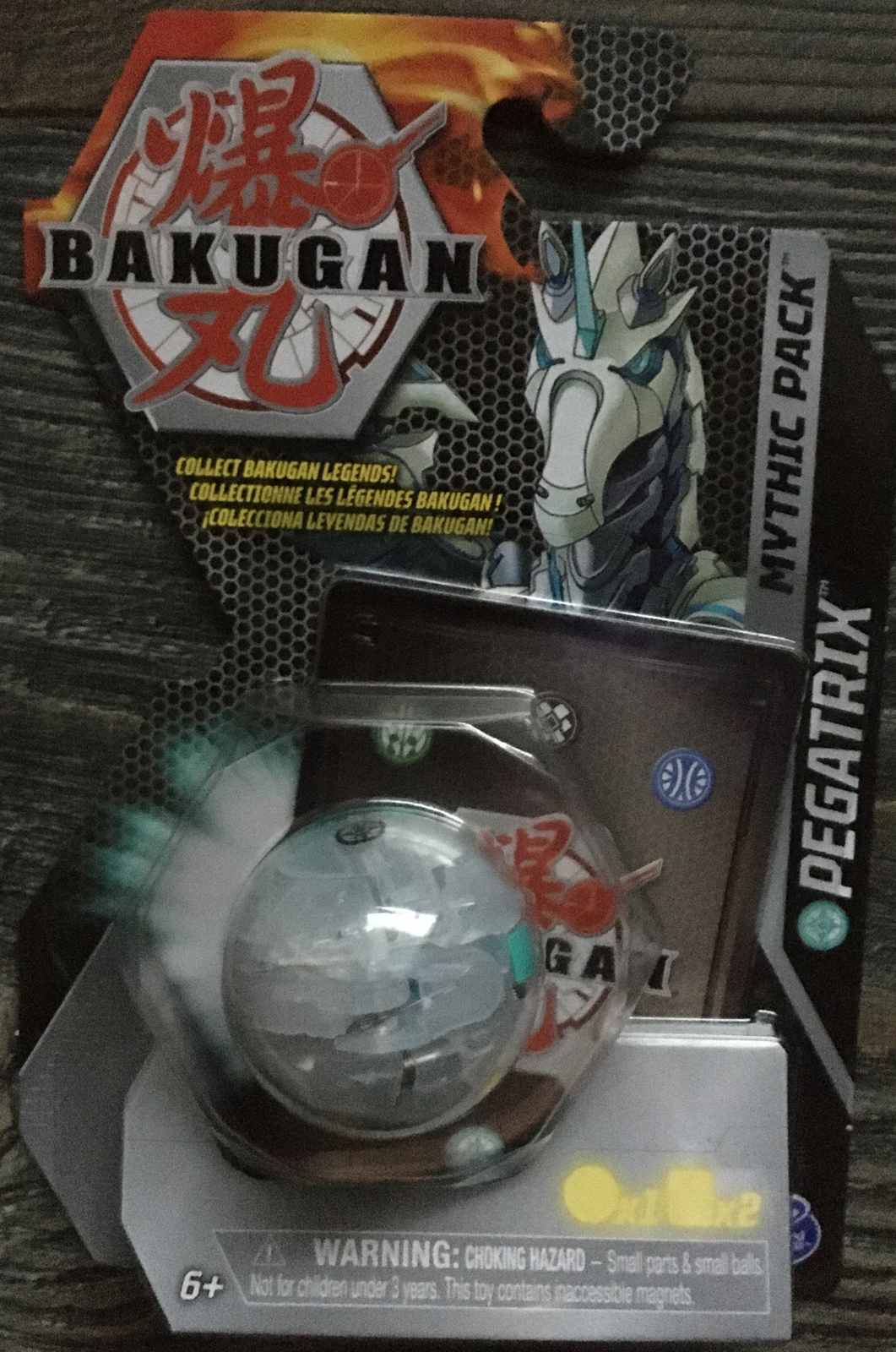 New BAKUGAN Mythic Pack Diamond Pegatrix Bakugan Legend Rare Packaging ...