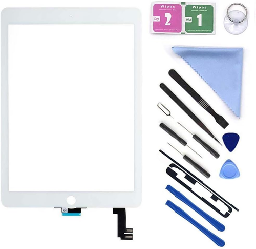 New Glass Touch Screen Digitizer Replacement for Ipad Air 2 9.7" 2Nd ...