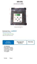 ASCO Group 5 Transfer Switch Control Panel K601800-002 for sale online ...