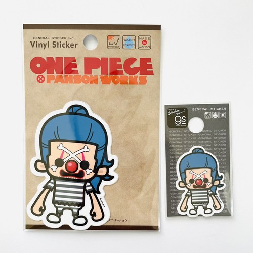 One Piece Panson Works Vinyl Sticker Seal BUGGY 2 size Mugiwara Store ...