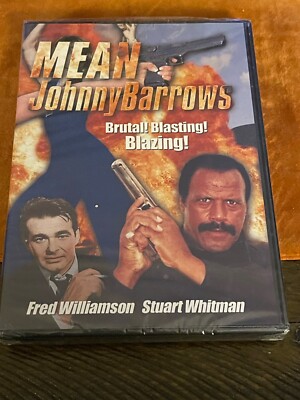 MEAN JOHNNY BARROWS (DVD, 1975) Fred Williamson, Stuart Whitman | eBay