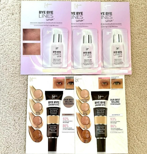 It Cosmetics Bye Bye Lines Serum & Waterproof Anti-Aging Under Eye ...