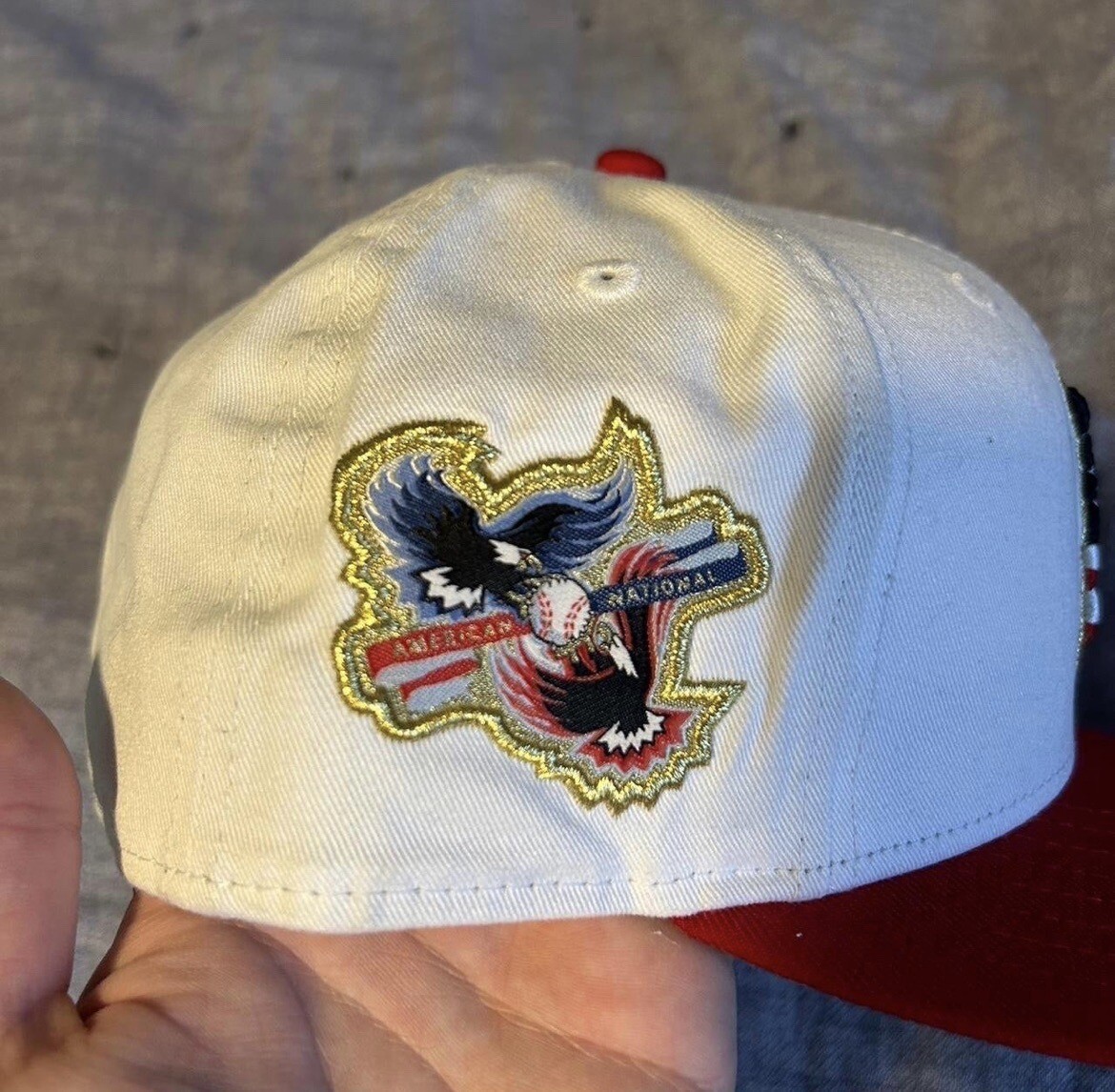 NEW ERA 59FIFTY Fitted American Flag Detroit Tigers 7… - Gem