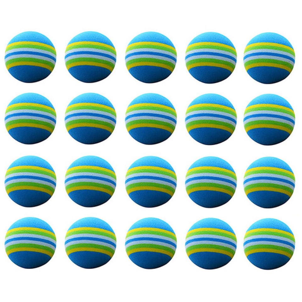 20 Pcs Small Sponge Ball Foam Golf Balls Practice Training Child | eBay