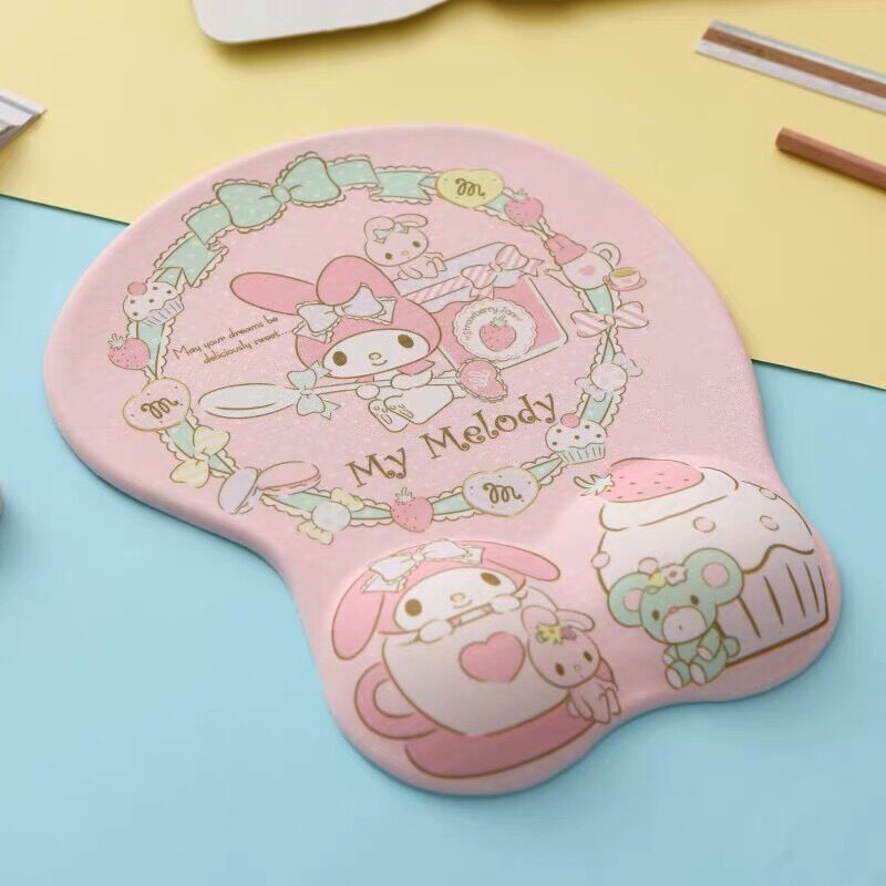 Girl's My Melody Wrist Mat Comfort Mice Rest Protector Computer Laptop ...
