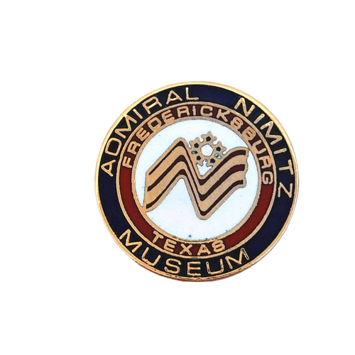 VTG Admiral Nimitz Museum Fredericksburg Texas Metal Lapel Hat Pin | eBay