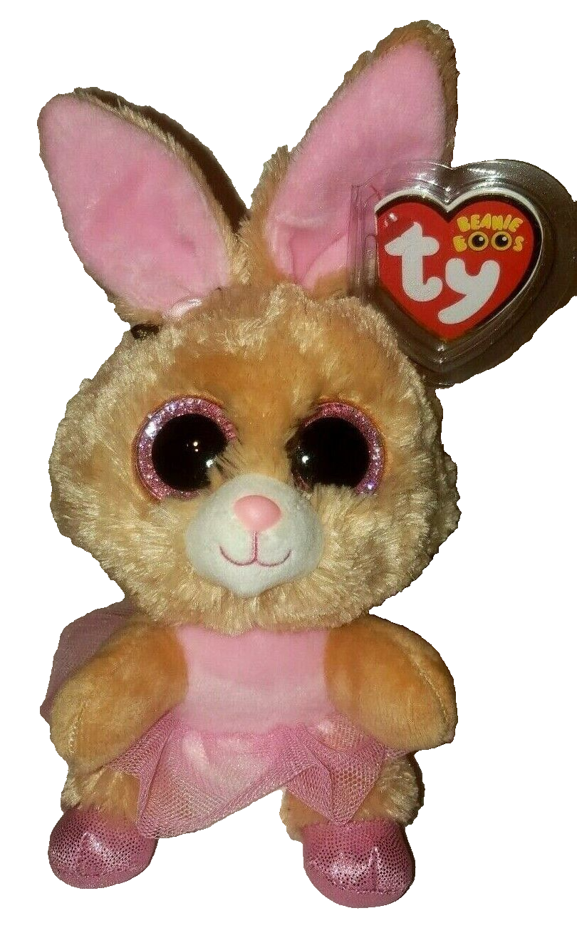 Ty Beanie Boos TWINKLE TOES the Ballerina Easter Bunny Rabbit (6 Inch ...