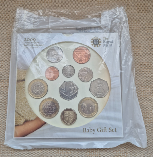 🌈 2009 Brilliant Uncirculated Baby Gift Coin Collection Set Inc Kew ...