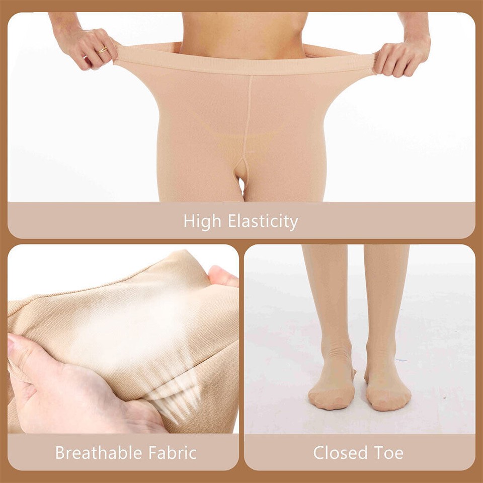 30-40mmHg Medical Compression Pantyhose Stockings Support Therapy Vein Relief | eBay