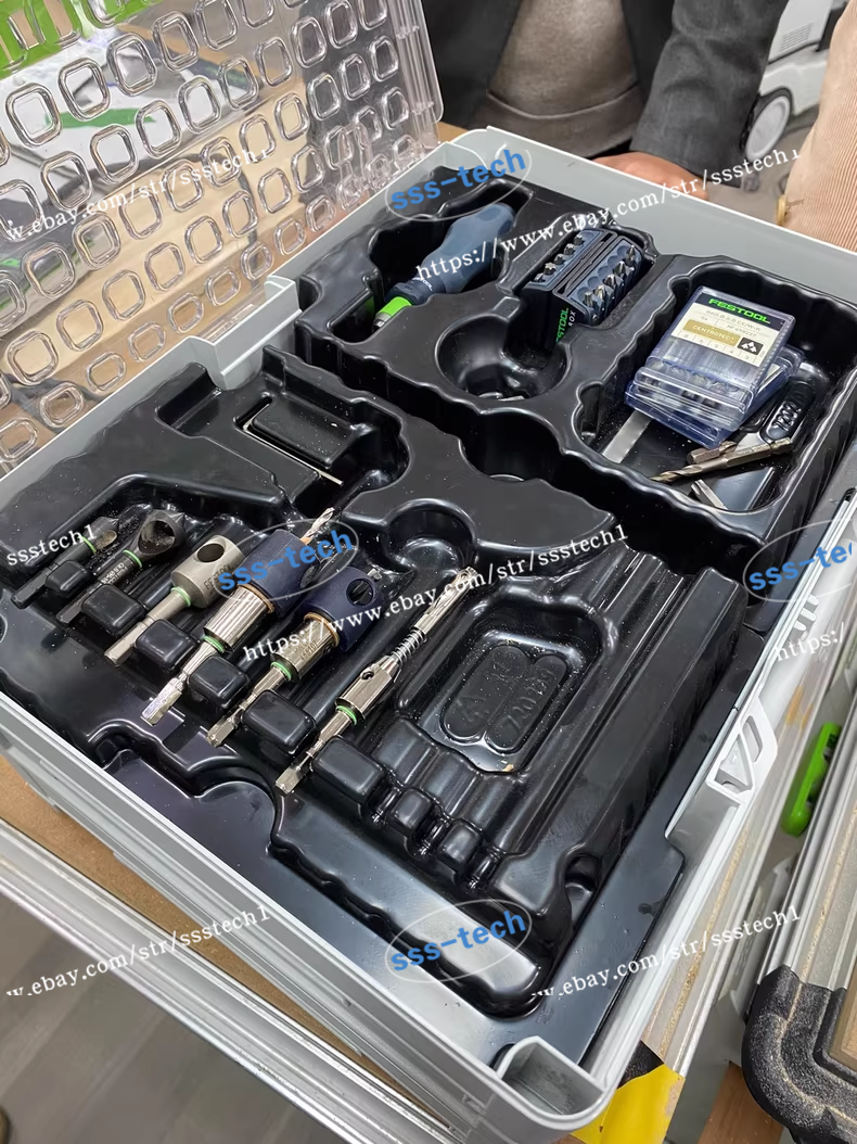 1 NEW FESTOOL SYS3 ORG M89 CE-SORT Drill bit screwdriver set #XX | eBay