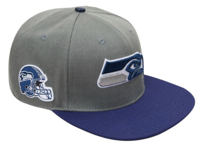 Seattle Seahawks Logo Snapback Hat Pro Standard | eBay