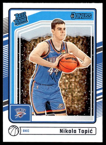 2024-25 Donruss Winter #208 Nikola Topic RC Rookie Thunder | eBay
