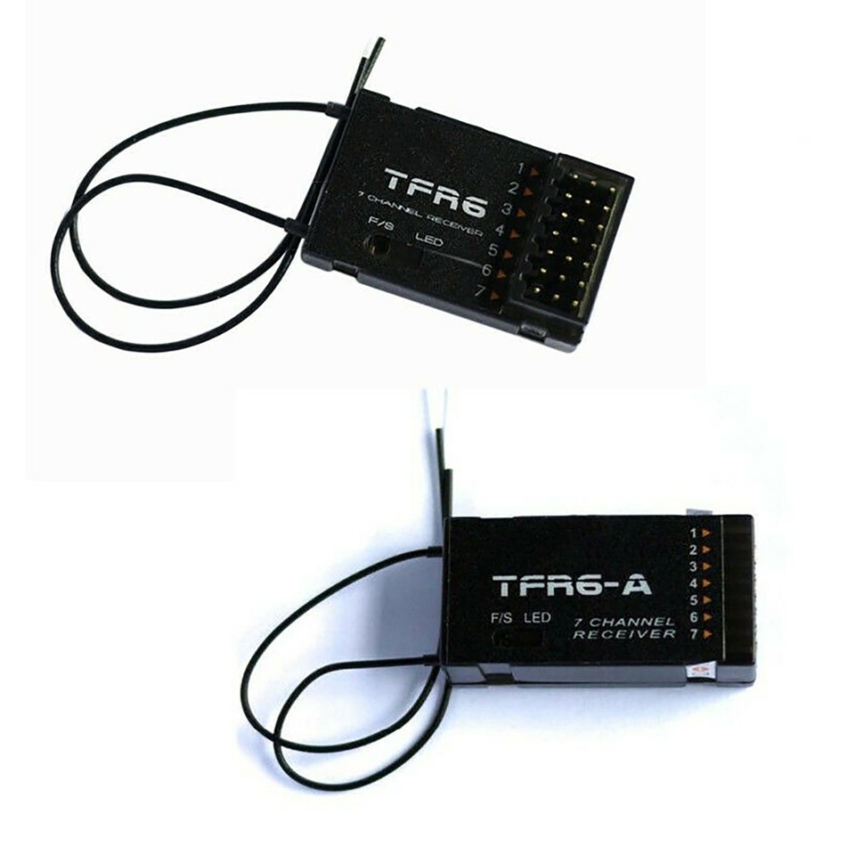 For Futaba FASST FrSky TF Module TFR6 TFR6-A 7 Channel 2.4G Receiver ...